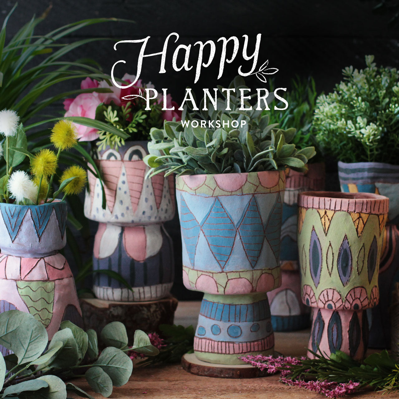January | Happy Planters – Edgedale Arts Studio